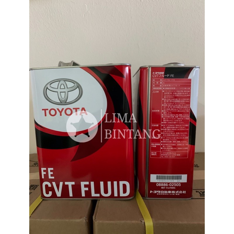 Toyota ATF CVT FE 4L Auto Transmission Fluid (JAPAN SPEC BUCKET ...