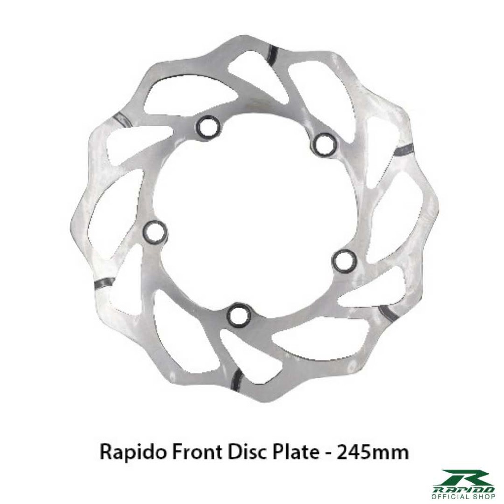 Yamaha Y16 Y16ZR Y15 Y15ZR Rapido Disc Plate R-Series 245mm 200mm New ...