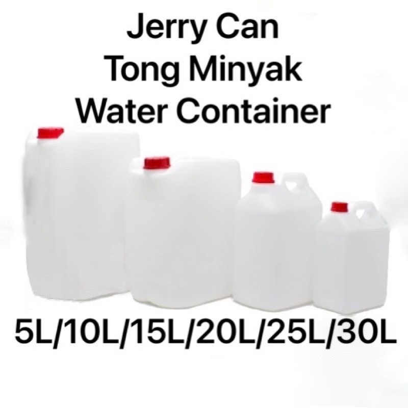 Jerry Can / Tong Gelen Air / Water Container / Tong Minyak / Tong Drum / Water Storage / Fuel ...