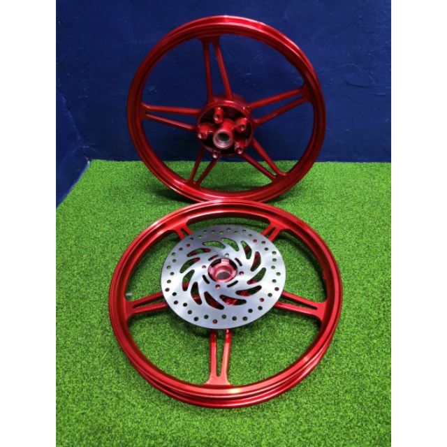 🔥🔥 Sport Rim Enkei FG510 Forged Y15ZR🔥🔥 1.60/1.60x17 (free bearing dan ...