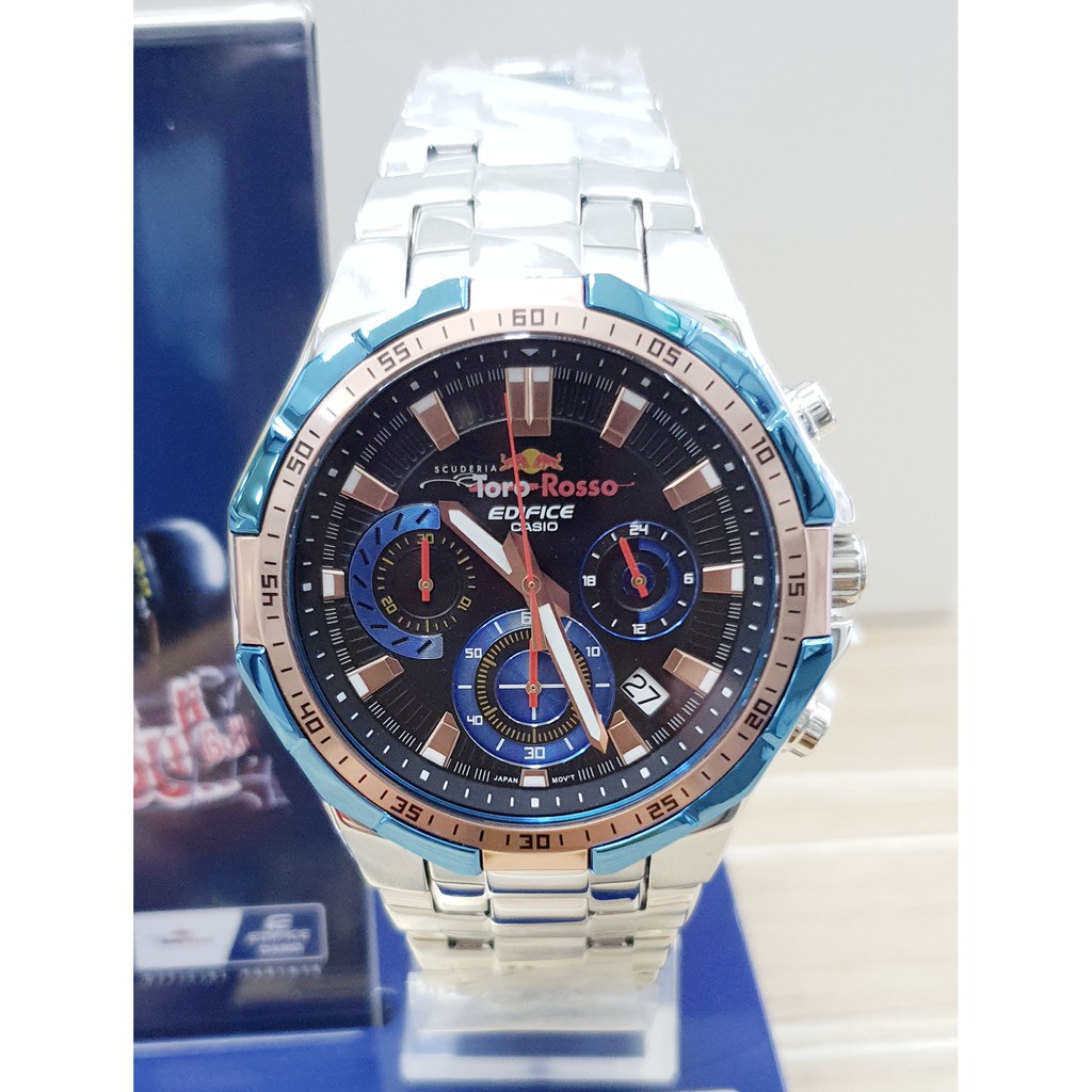 Casio Edifice EFR-554TR Scuderia Toro Rosso Limited Edition Chronograph ...