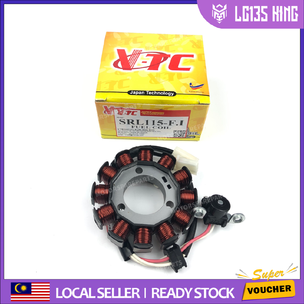 YAMAHA SRL115-FI LAGENDA115-FI MAGNET COIL FUEL COIL VTC | Shopee Malaysia