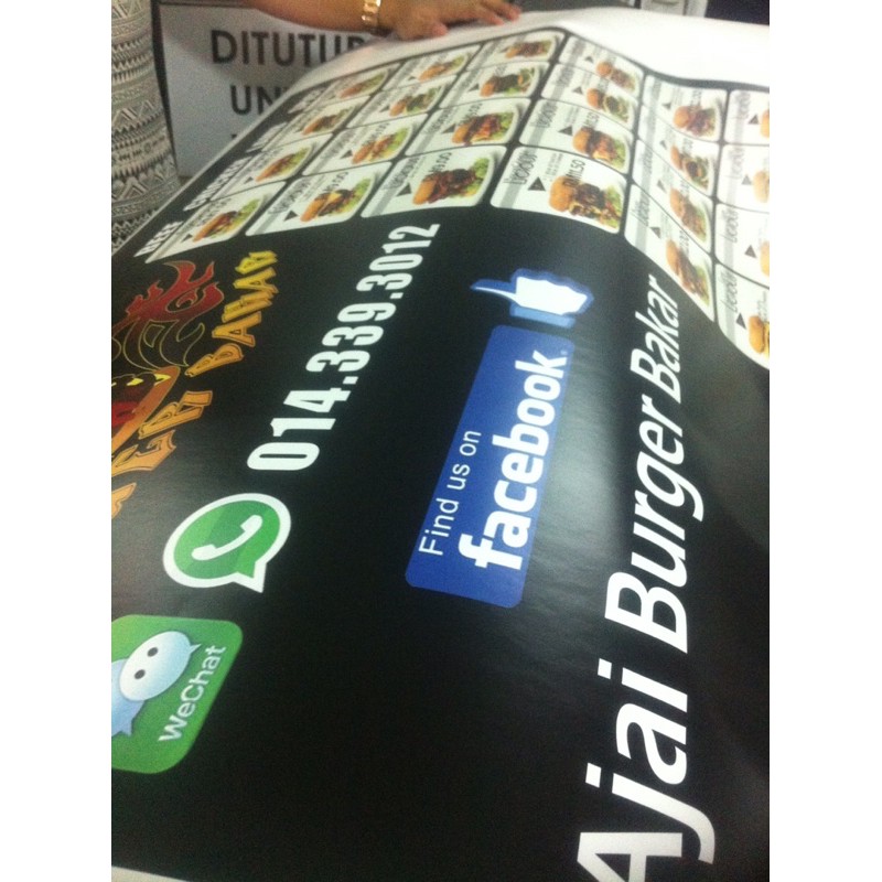 A1 / A2 Poster Printing Art Card & Synthetic Paper vynil pvc Sticker ...