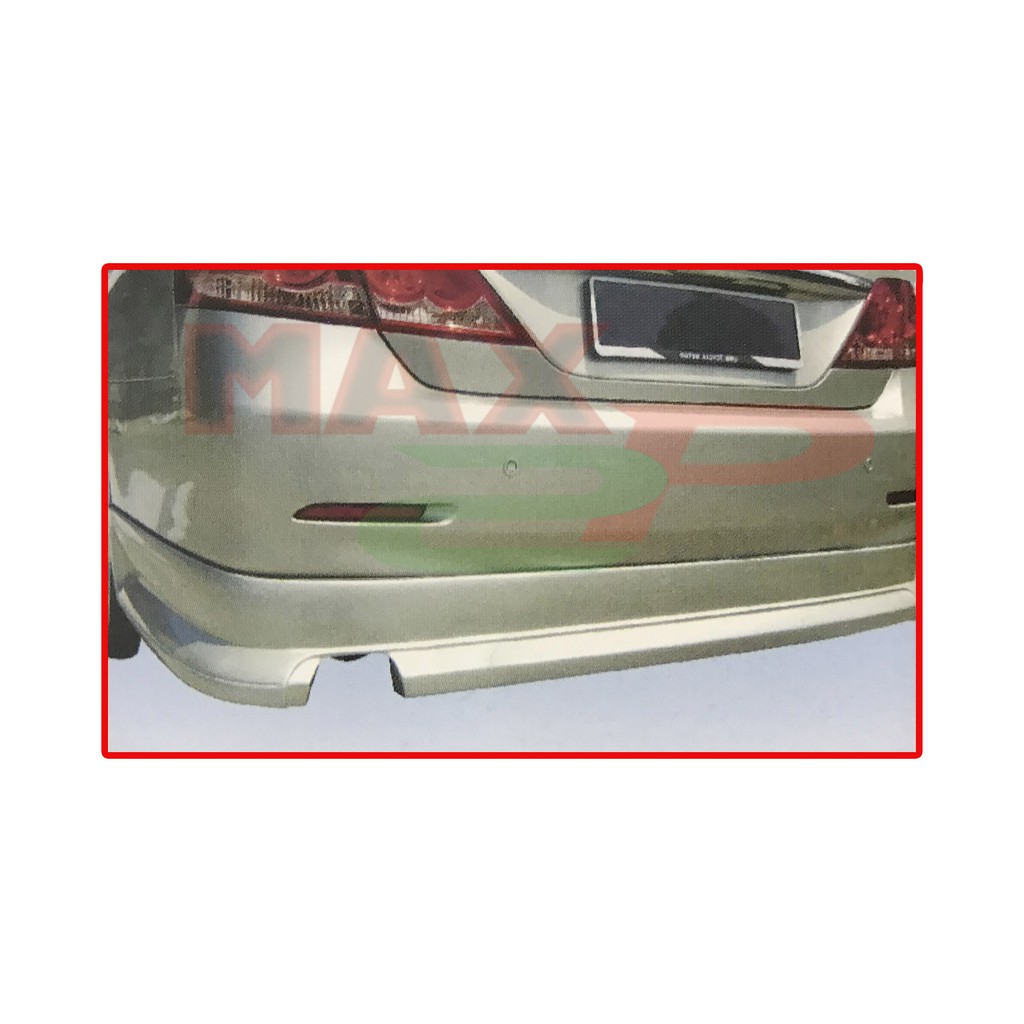 Toyota Camry XV40 ACV40 (2006 - 2011) WALD Rear Back Bumper Skirt ...