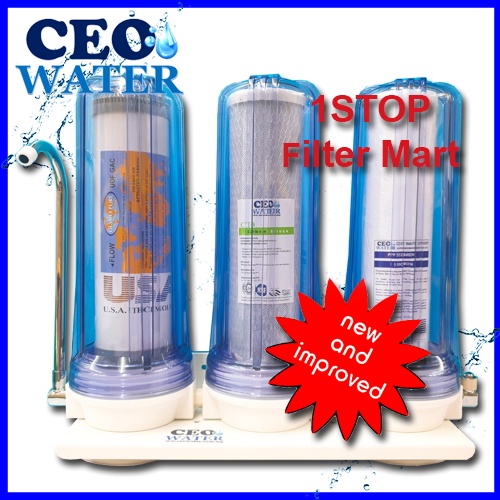 CEO Water Filter 3-Stage Kitchen Top – Your Ultimate Solution for Clean ...