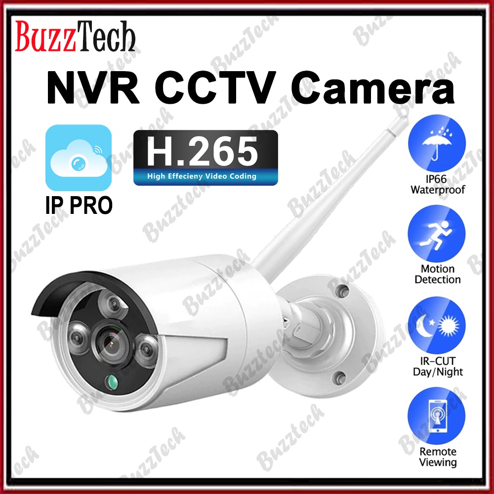BuzzTech Full HD 2MP 3MP 1080P NVR Camera Wireless Camera WiFi Outdoor ...