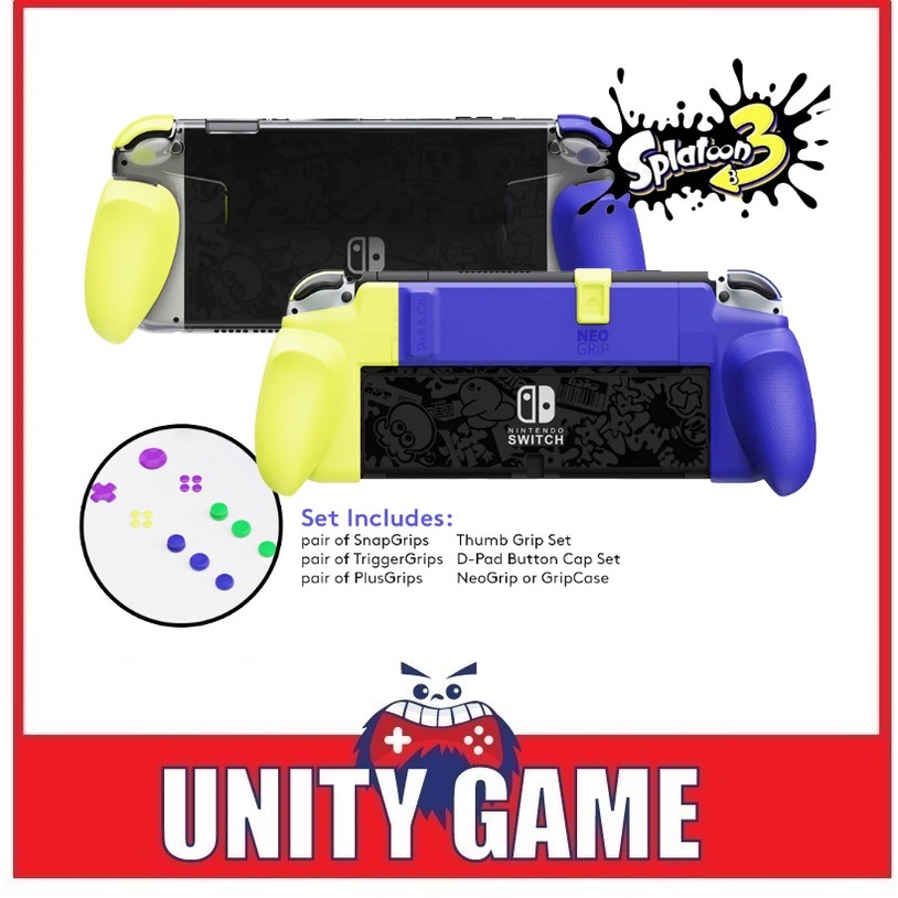 Skull & Co NeoGrip & GripCase: Splatoon 3 Edition | Shopee Malaysia
