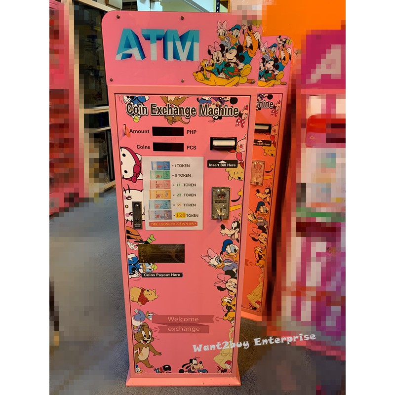 🇲🇾 🏆Hot Selling🔥 Dobi Laundry Exchange Token Coin Exchange Changer ATM ...