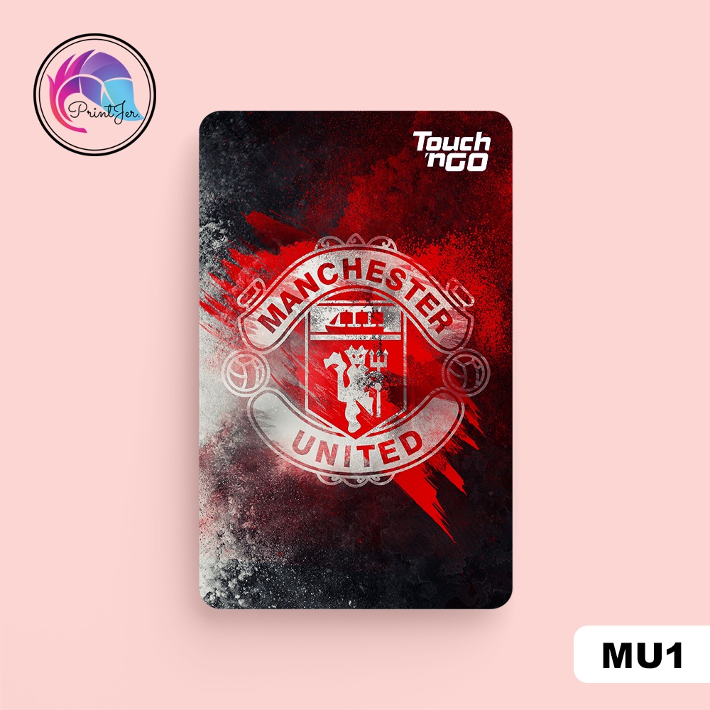 MANCHESTER UNITED ( SERIES 1 ) - Touch n Go Card Sticker Cover ...
