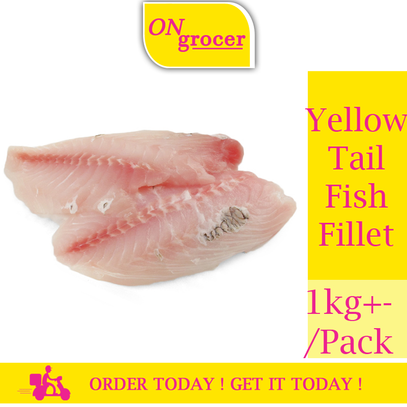 A0863 - Yellowtail Fish Fillet (Amberjack) - 1kg+-/Pack | Shopee Malaysia