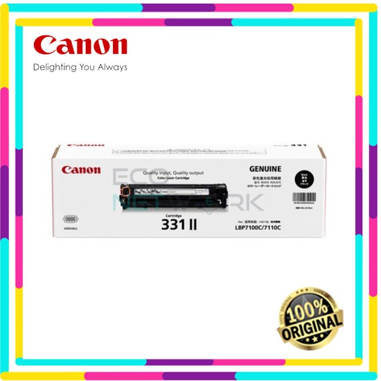 CANON ORIGINAL CART 331 II BLACK -2400 PAGES | Shopee Malaysia