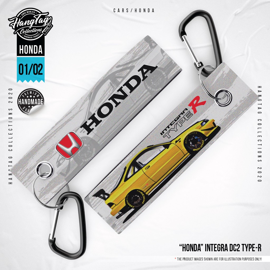 (READY STOCK) HONDA - Integra Type-R DC2 1/2 - Key tag / Keychain ...