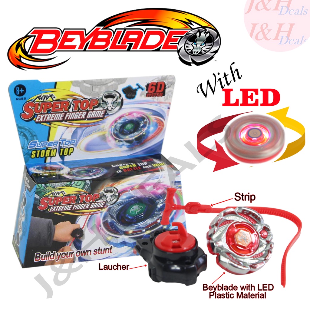 Beyblade Super Top Extreme Finger Games with LED Light | Shopee Malaysia