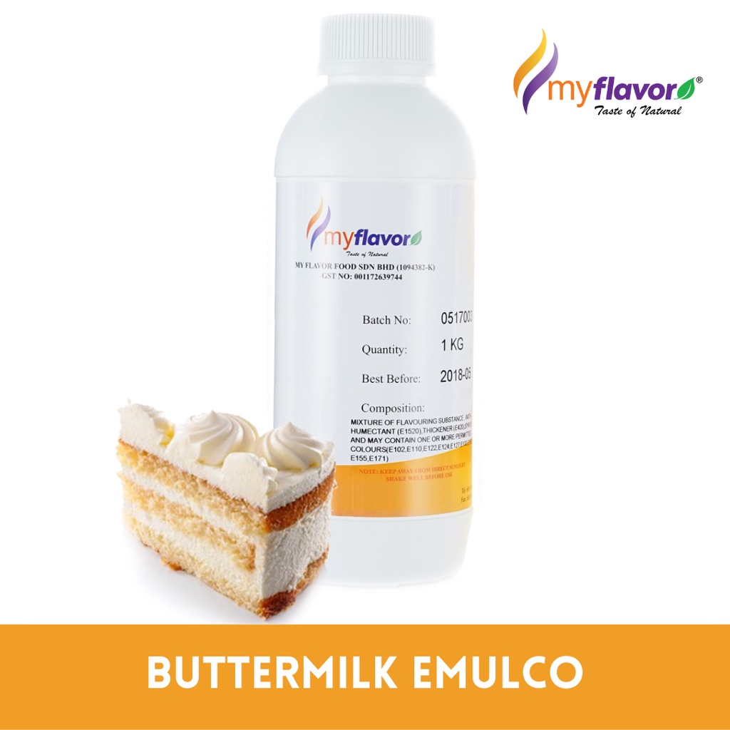 [500g-1kg] BUTTERMILK EMULCO - FOOD FLAVOUR | Shopee Malaysia
