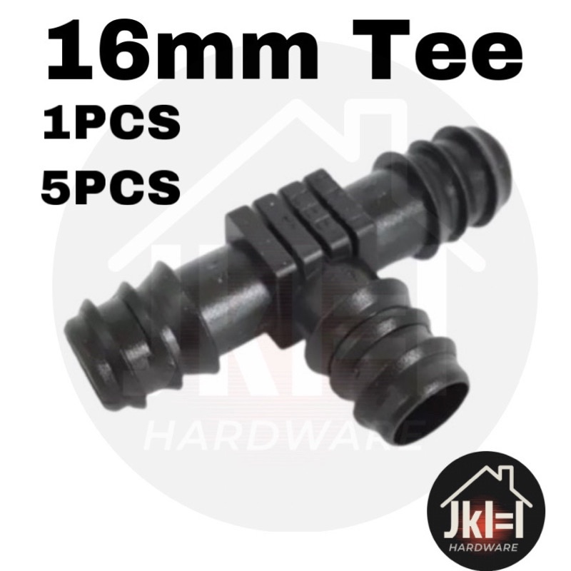 16mm Poly Tee Irrigation Fitting Polypipe Fertigation System | Shopee ...