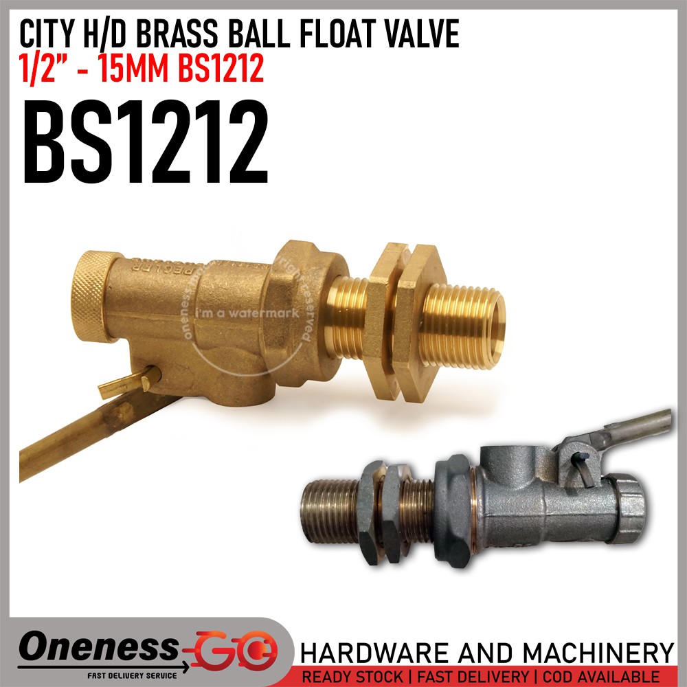 CITY H/D BRASS BALL FLOAT VALVE -1/2''-15MM (BS1212) | Shopee Malaysia