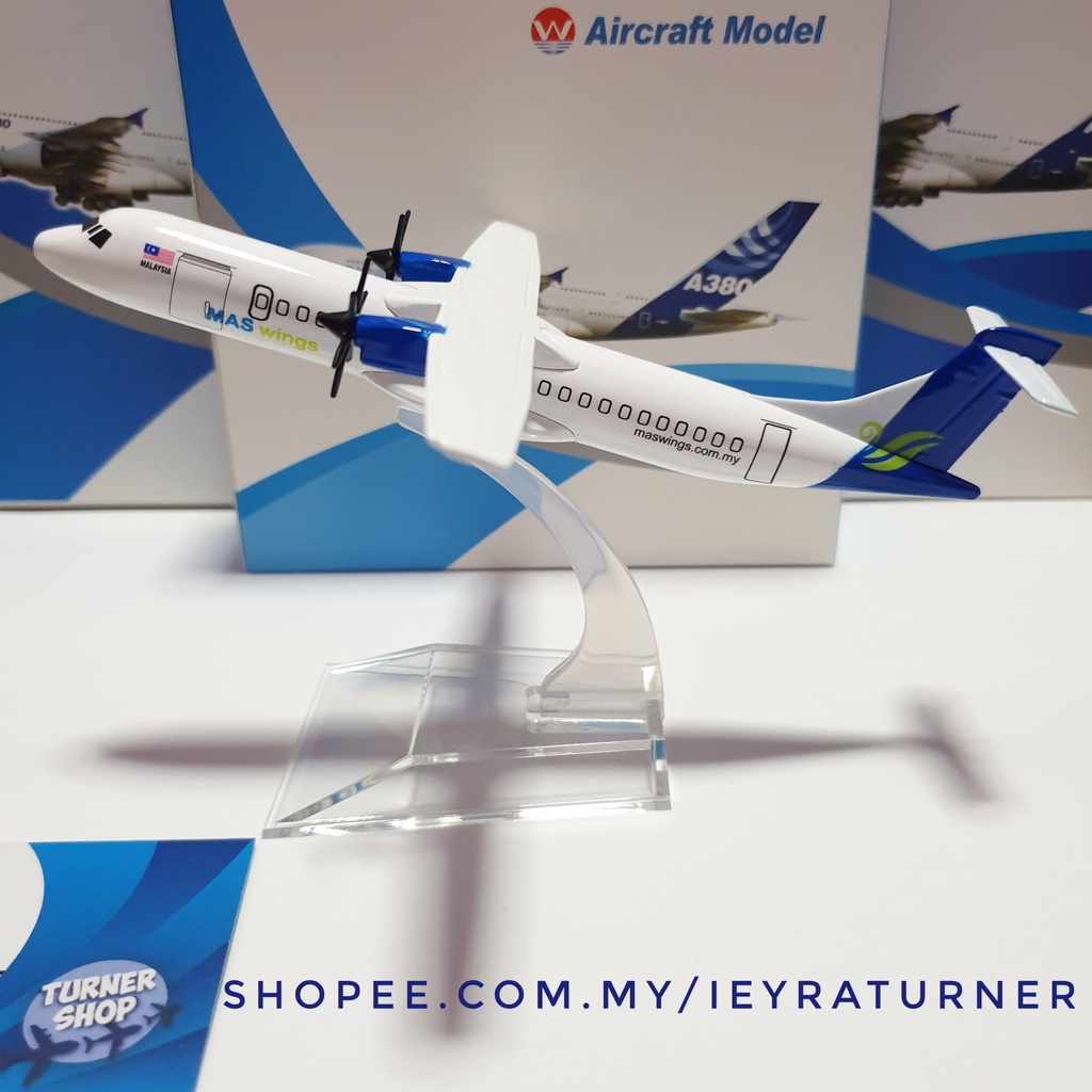 Malaysia ATR 72-500 Aircraft Model Die-cast Metal Airplane | Shopee ...