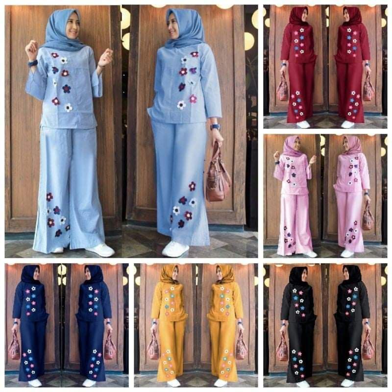 Mustifa SET / MUSLIM CLOTHES AND CULOTTS | Shopee Malaysia