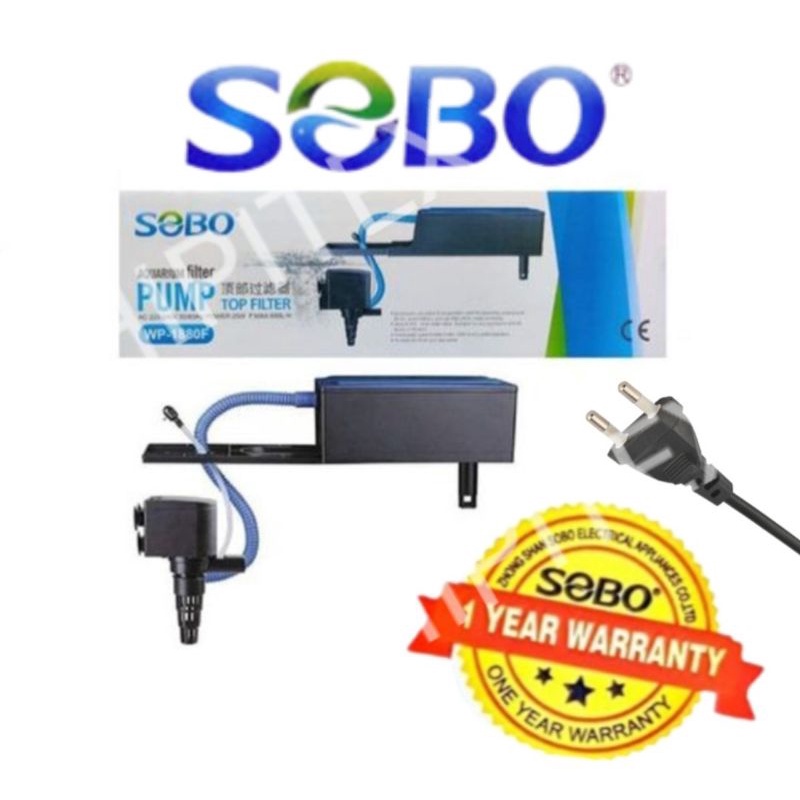 SOBO TOP FILTER FISH AQUARIUM WP-880F 1880F 2880F 3880F 4880F Set ...