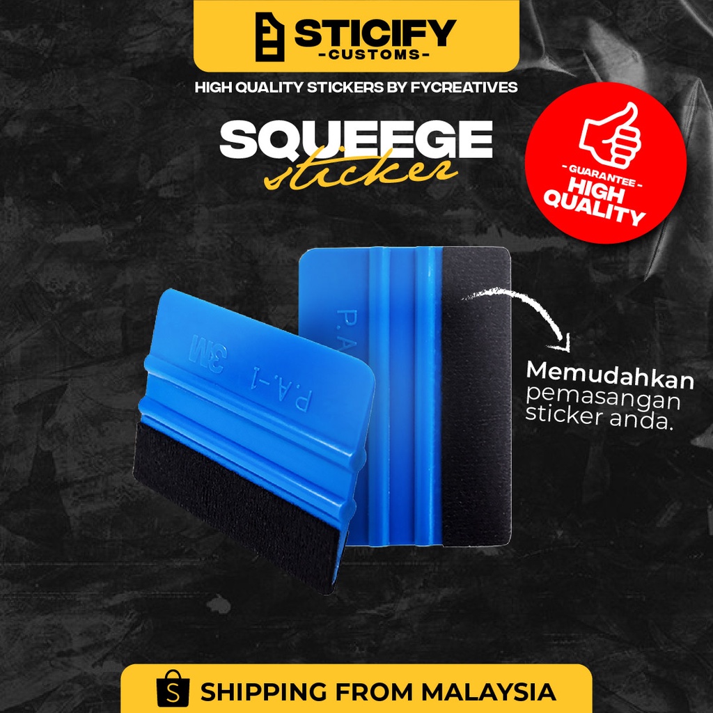 [READY STOCK] Squeegee, Scrapper for sticker & tinted application ...