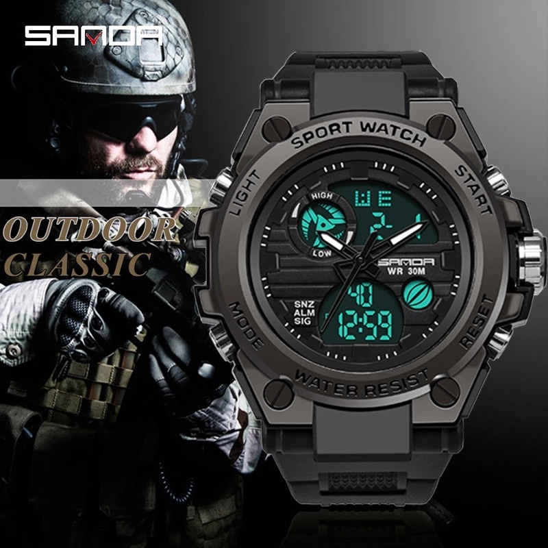 (Ready Stock ) Sanda 739 Men’s Watches Top Sports Watch Men Waterproof ...