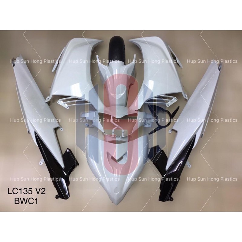 YAMAHA 135LC V2 V3 4 Stroke LC Body Cover Set Body Kit Coverset LC135 ...