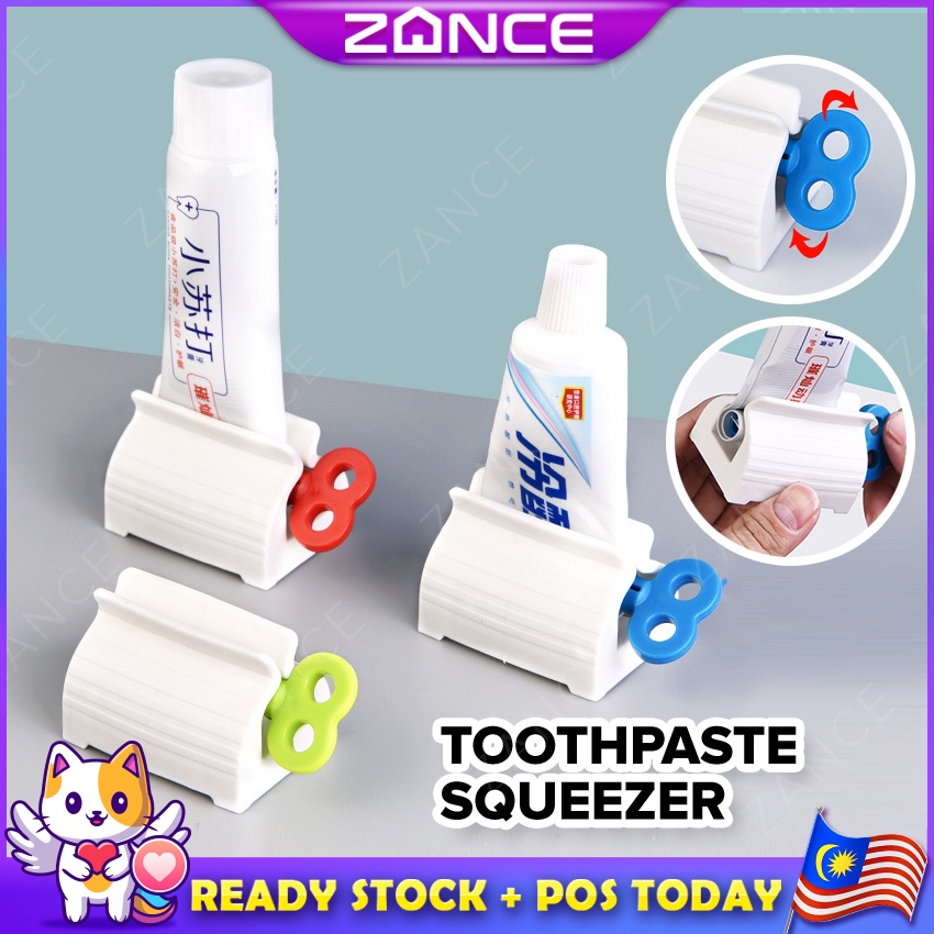 🇲🇾M'sia Stock 😻 Toothpaste Manual Squeezer Multifunction Portable ...