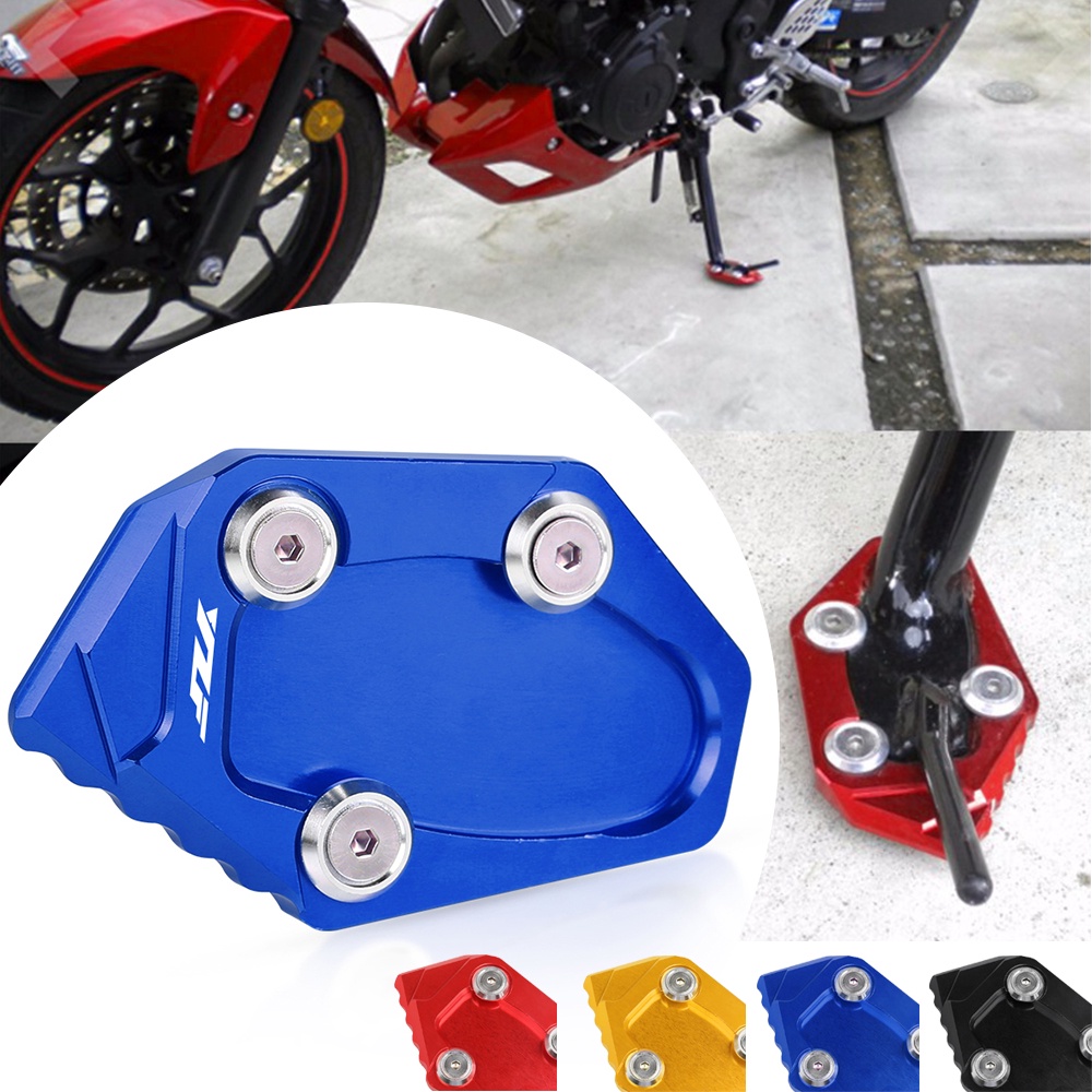 YZF-R3 YZF-R25 MT-03 MT-25 Motorcycle Side Stand Enlarge Kickstand ...