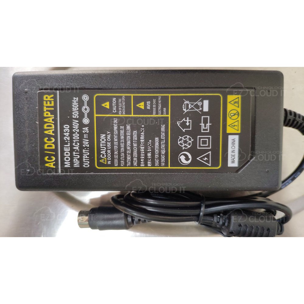 ORIGINAL 80MM THERMAL PRINTER POWER ADAPTER 24V3A | Shopee Malaysia