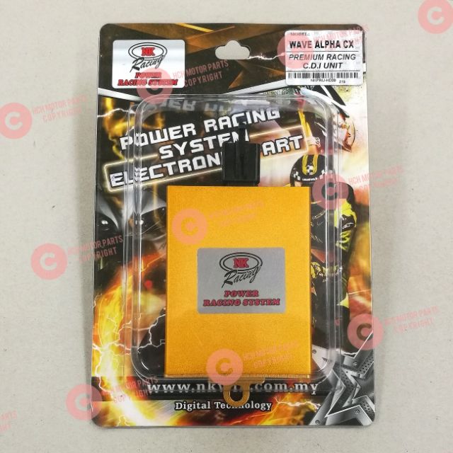 PREMIUM RACING CDI UNIT - HONDA - WAVE ALPHA 110 CX (NEW) (NK) | Shopee ...