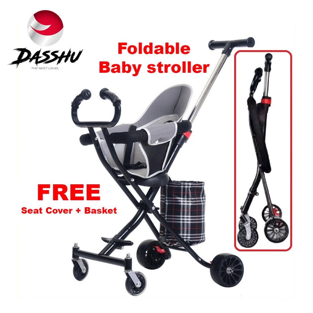 Baby Stroller with Soft Seat Stroller Magic Stroller Kids (FREE BASKET ...