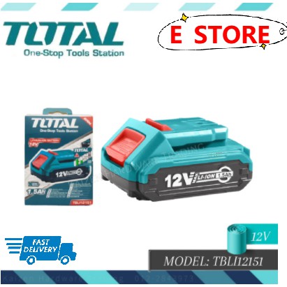 {READY STOCK} {FAST SHIPPING} TOTAL LITHIUM-ION BATTERY 12V (TBLI12151 ...