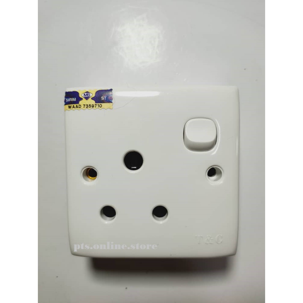 T&G Switch Suis 13A switch socket , 15 SW SOCKET , 15A SOCKET ONLY , 1G ...
