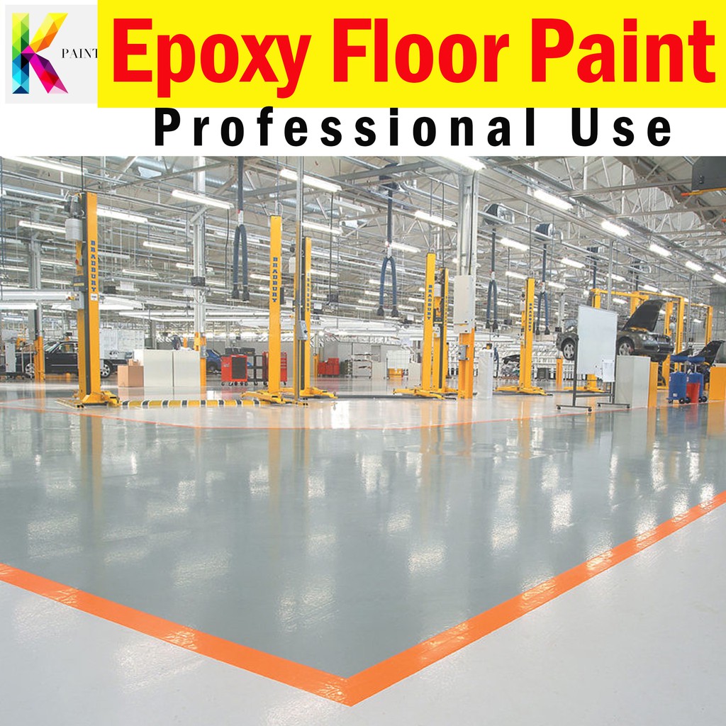 5l federal epoxy paint / 5l cat lantai / 5l epoxy floor paint / cat ...