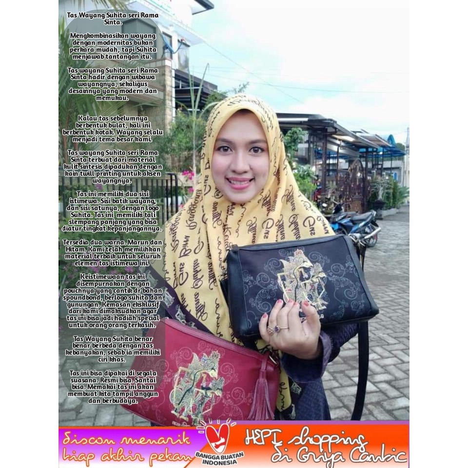 Rama Sinta Series Puppet Bag Is Beautiful, Elegant And Cultured | Shopee Malaysia