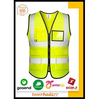Safety Vest/Project Vest/Safety Vest/Safety Jacket | Shopee Malaysia
