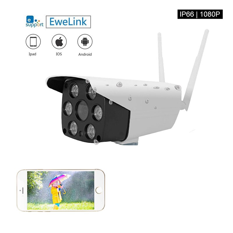 Ewelink Outdoor Waterproof IP Camera Smart IOT Camera HD 1080P Outdoor ...