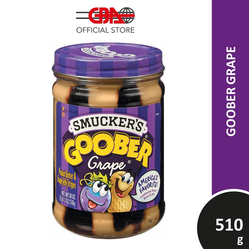 Smucker's Goober Grape Peanut Butter Jam (510g) | Shopee Malaysia Smucker's Goober Grape Peanut Butter Jam (510g) | Shopee Malaysia
