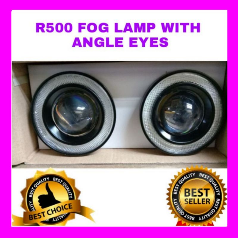 🔥🔥R500 SUPER FOG LAMP ANGLE EYES LED 89MM 🔥🔥 | Shopee Malaysia
