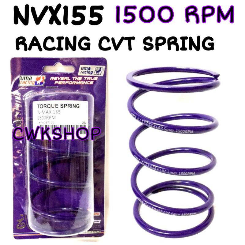 NMAX/NVX/SOLARIZ/AVANTIZ RACING CVT TORQUE SPRING - UMA | Shopee Malaysia