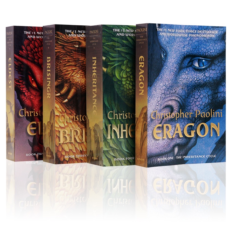 The Inheritance Cycle Series (4 Books): Eragon, Eldest, Brisngr ...
