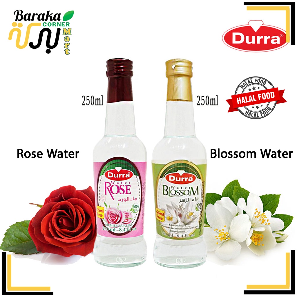 Durra Orange Blossom Water | Durra Rose Water Premium Quality 250ml ...