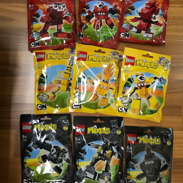 Lego mixels series 1, 2, 3, 5, 6, 7 | Shopee Malaysia