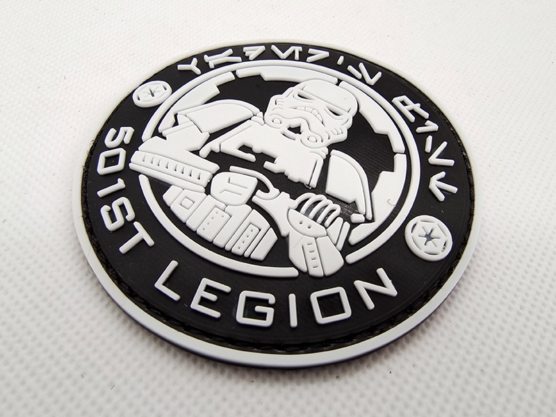 pvc 3d Soft Rubber Patch Tactical Morale Badge With Hook Velcro Epoxy ...