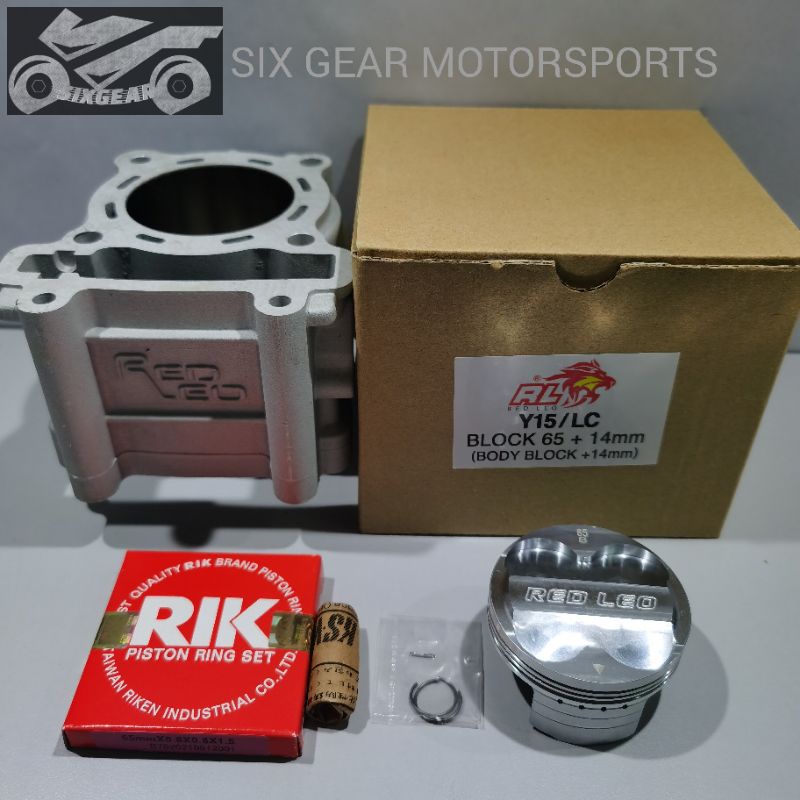 Red Leo Racing Body Panjang Block Y15ZR/LC135 65MM BODY+14MM 100% ...