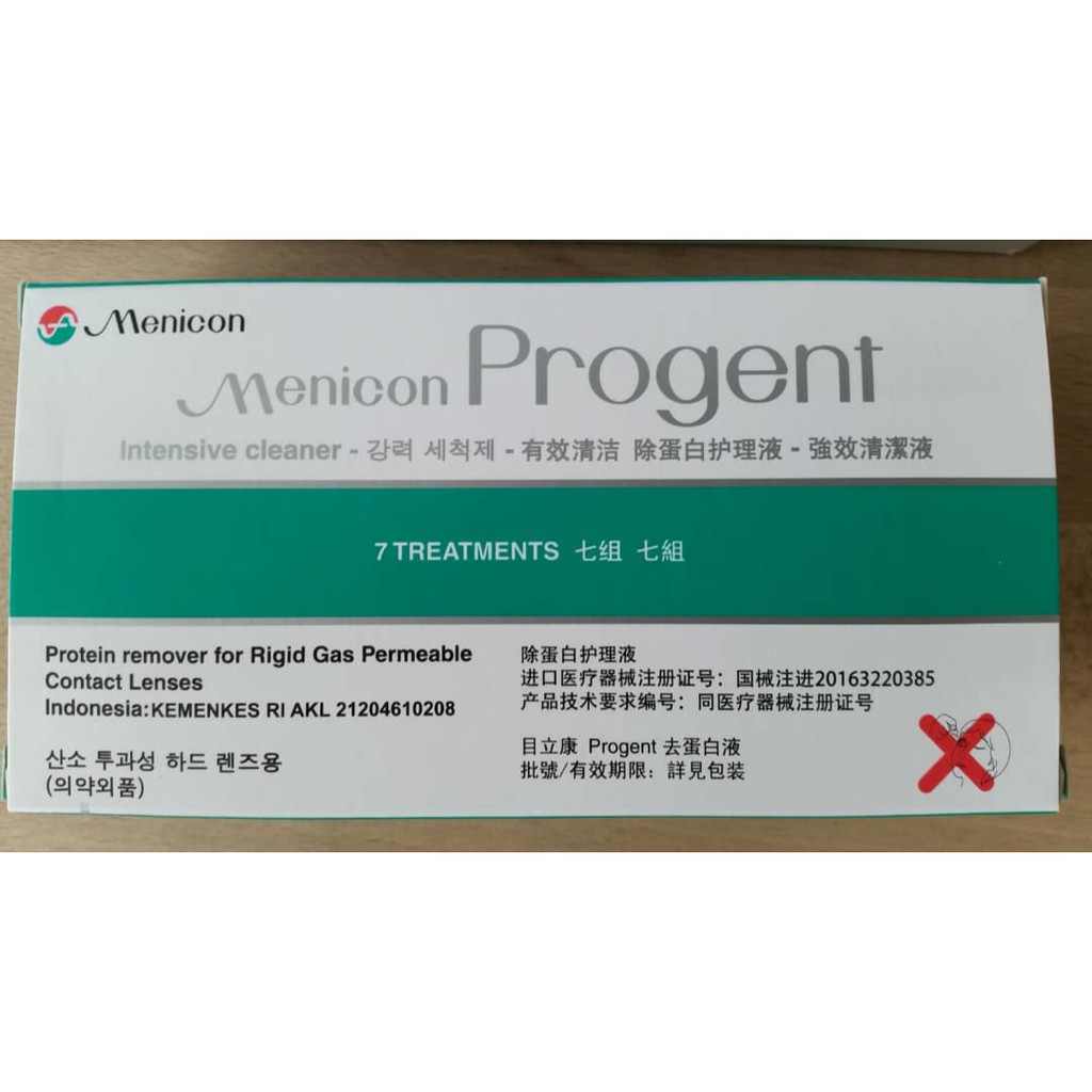 Menicon Progent Intensive Cleaner 7 treatments (exp 05/2025) | Shopee ...