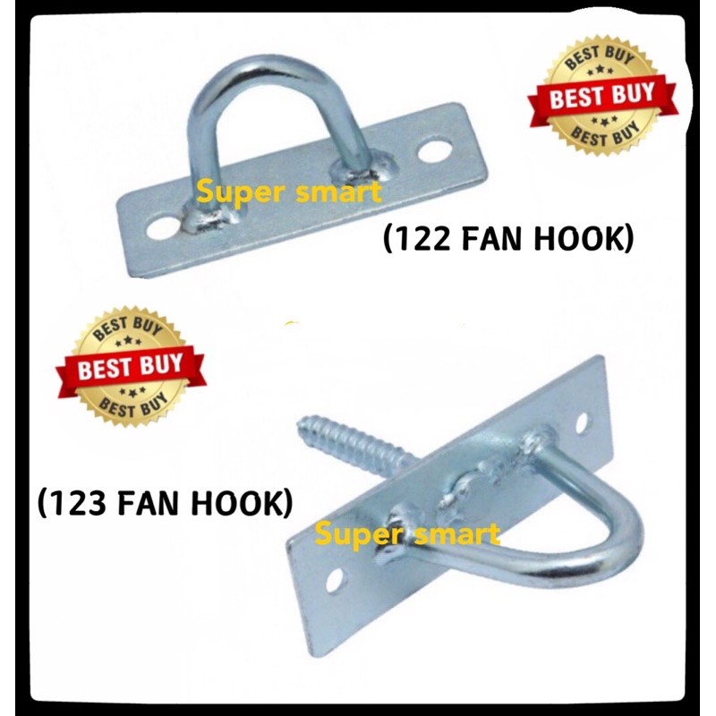 FAN HOOK (122 , 123) GANTUNG KIPAS | Shopee Malaysia