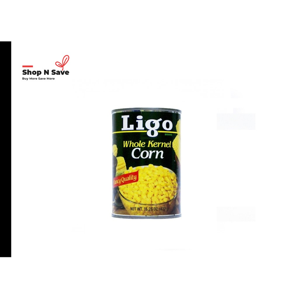 LIGO BRAND WHOLE KERNEL CORN 432GM | Shopee Malaysia