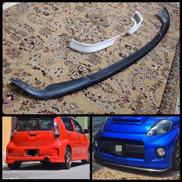 MYVI / PASSO MODELLISTA FRONT LIP betong bodykit | Shopee Malaysia