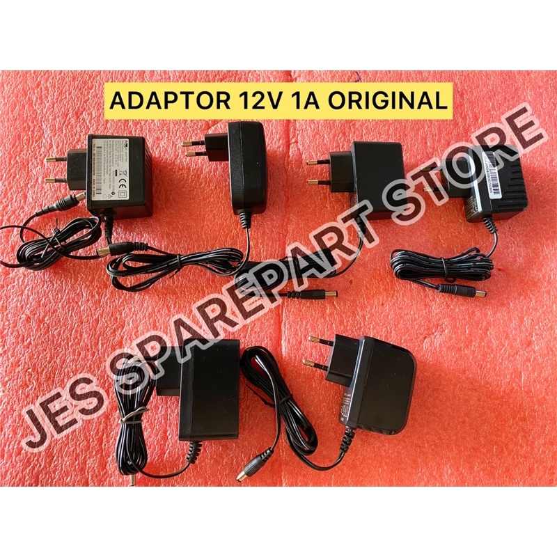 Adapter 12V 1A ORIGINAL/1A 12V ORIGINAL | Shopee Malaysia